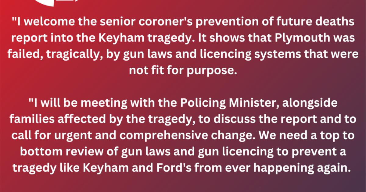 Gun laws “not fit for purpose”, Luke says in response to coroner’s ...